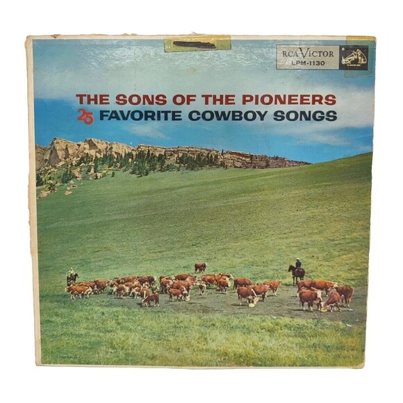 Media | Vintage 1956 The Sons Of The Pioneers Favorite Cowboy Songs Vol ...